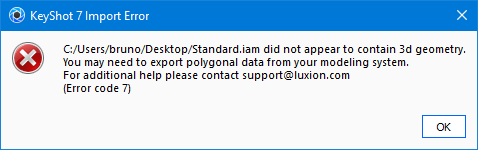 Importing CAD Files - Troubleshooting Guide